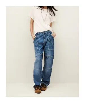 Ba&sh Elmer Embellished Shoulder T-shirt