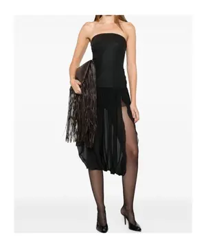 Paloma Wool Strapless Panelled Dress