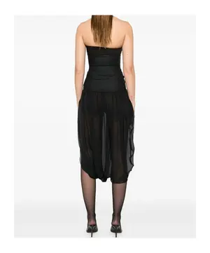 Paloma Wool Strapless Panelled Dress