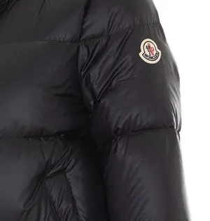 Moncler Serittes Hooded Short Down Jacket - Black