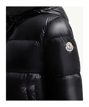 Moncler Serittes Hooded Short Down Jacket - Black