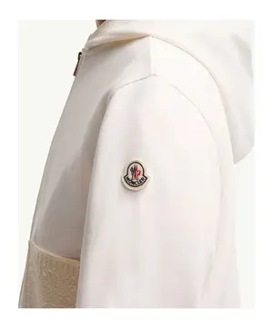 Moncler Cotton Blend Zip-up Sweatshirt