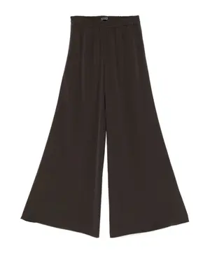 GIANLUCA CAPANNOLO Antonia Elastic-waist Pants - Brown