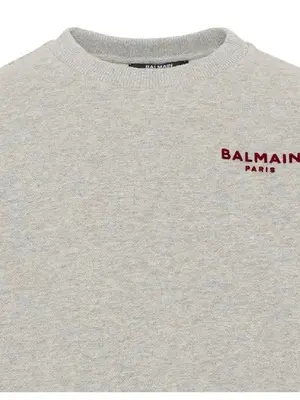 Balmain Logo-embroidered Sweatshirt