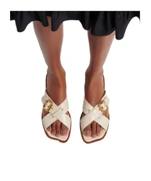 Chloé Nil Leather Sandals