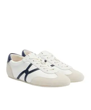 Veronica Beard Leather-trimmed Canvas Sneakers