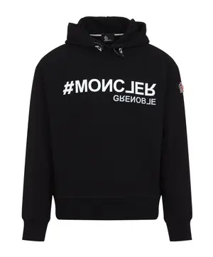 Moncler Mirrored Logo Hoodie