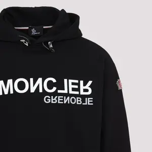Moncler Mirrored Logo Hoodie