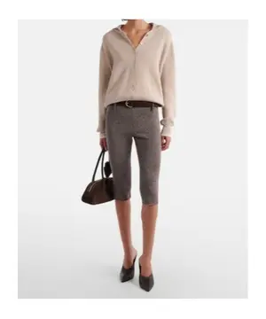 Magda Butrym Wool Capri Pants