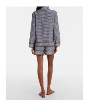 Veronica Beard Vivaldi Printed Shorts