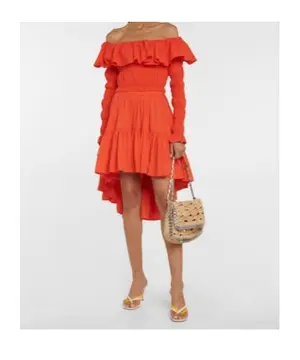 Caroline Constas Iris Pleated Miniskirt