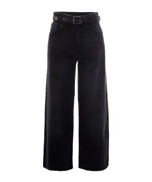 Liu Jo Belt Loop Jeans - Black