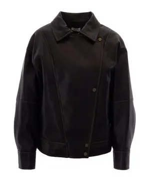 Liu Jo Long-sleeved Casual Jacket - Deep Brown