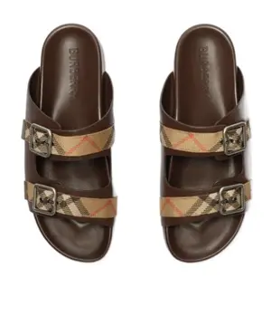 Burberry Leather Urchin Sandals
