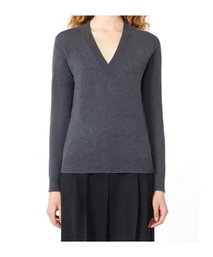 Max Mara Long Sleeve Sweater - Black