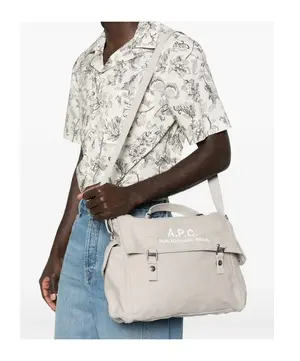 A.p.c. Flap Shoulder Bag