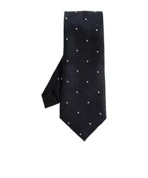 TOM FORD Pointed Tie - Black