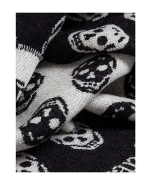 Alexander McQueen Reversible Skull Scarf