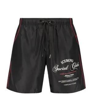 Iceberg Elastic Waist Swim Trunks