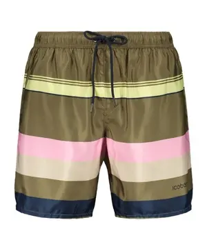 Iceberg Elastic Waist Swim Trunks