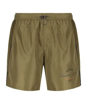 Iceberg Elastic Waist Swim Trunks