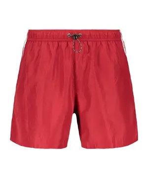 Iceberg Elastic Waist Swimming Shorts - Red