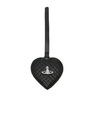VIVIENNE WESTWOOD Quilted Heart Mirror Charm