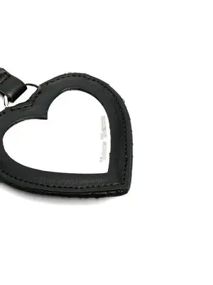 VIVIENNE WESTWOOD Quilted Heart Mirror Charm