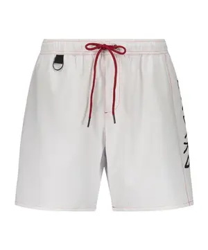 Iceberg Elastic Waist Swim Trunks - White
