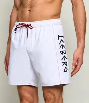 Iceberg Elastic Waist Swim Trunks