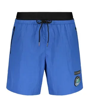 Iceberg Elastic Waist Swim Trunks - Blue