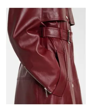 Sportmax Smooth Button Trench Coat