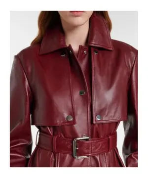 Sportmax Smooth Button Trench Coat