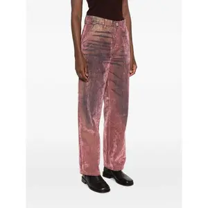 HAIKURE Washed-effect Hammer-loop Jeans