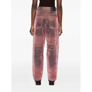 HAIKURE Washed-effect Hammer-loop Jeans