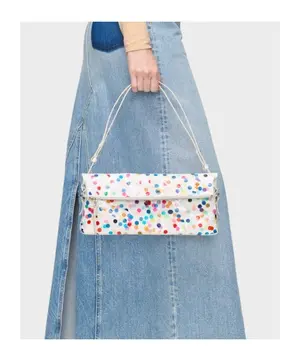MAISON MARGIELA 5ac Confetti-print Pouch