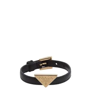 Prada Saffiano Leather Bracelet