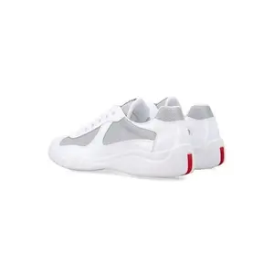 Prada America's Cup Sneakers - White/silver