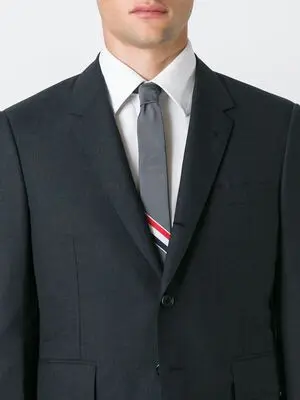Thom Browne Rwb Stripe Tie