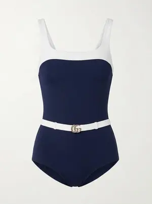 Gucci Sparkling Jersey Swimsuit