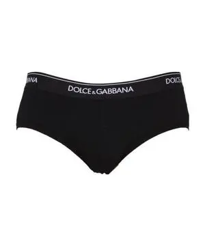 Dolce & Gabbana Dolce Gabbana Logo Waistband 2-pack Briefs
