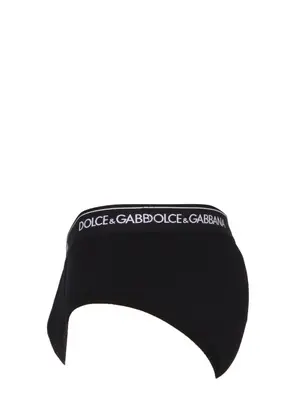 Dolce & Gabbana Dolce Gabbana Logo Waistband 2-pack Briefs