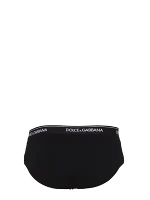 Dolce & Gabbana Dolce Gabbana Logo Waistband 2-pack Briefs