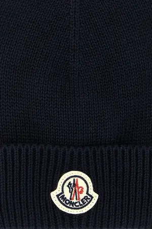 Moncler Logo Patch Beanie