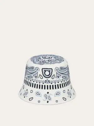 FERRAGAMO Arabesque Print Cloche