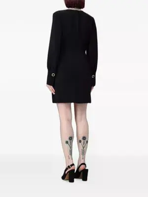 Armani Exchange Wrap-style Mini Dress