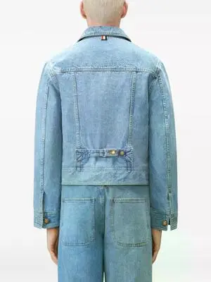 Thom Browne Selvedge Backstrap Denim Jacket