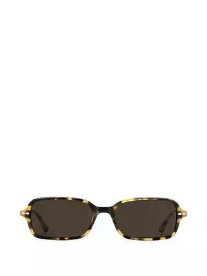 Isabel Marant Tortoiseshell Effect Rectangle Frame Sunglasses