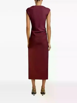 Proenza Schouler Katia Wool Gabardine Dress - Red