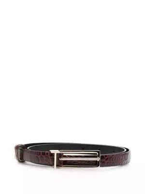 Tom Ford Croc Effect Belts For Women